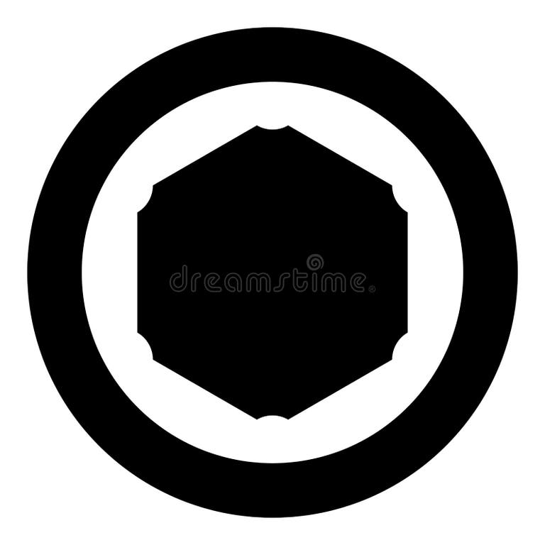 Rounded Hexagon Outline Stock Illustrations – 223 Rounded Hexagon ...