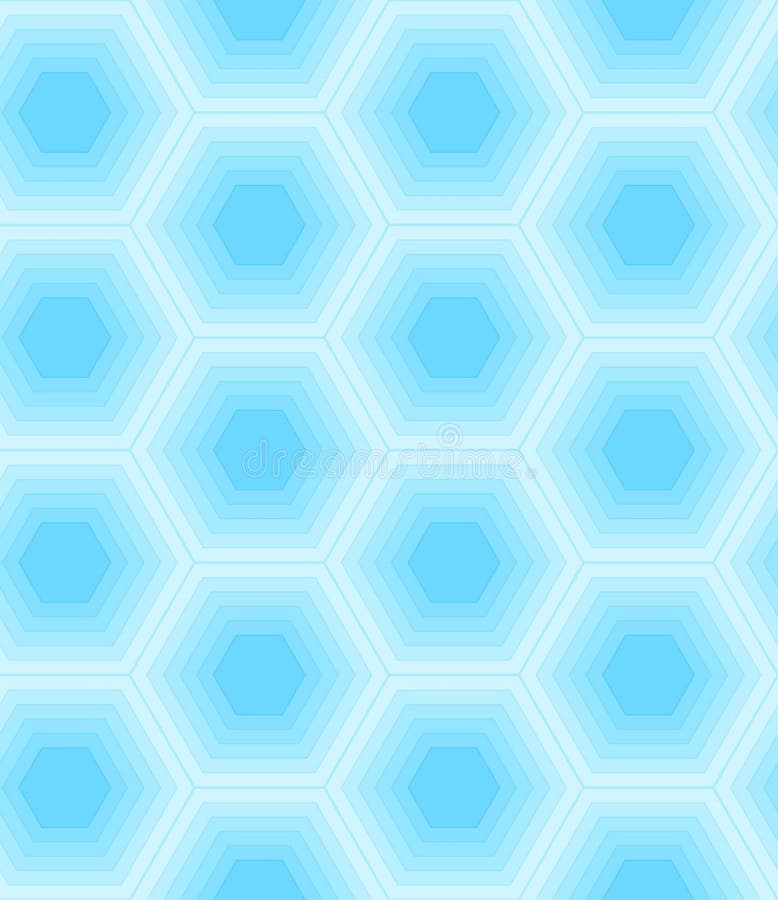 Hexagon seamless pattern stock vector. Illustration of blue - 26908104