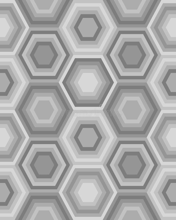 Hexagon seamless pattern 2 stock illustration. Illustration of ...