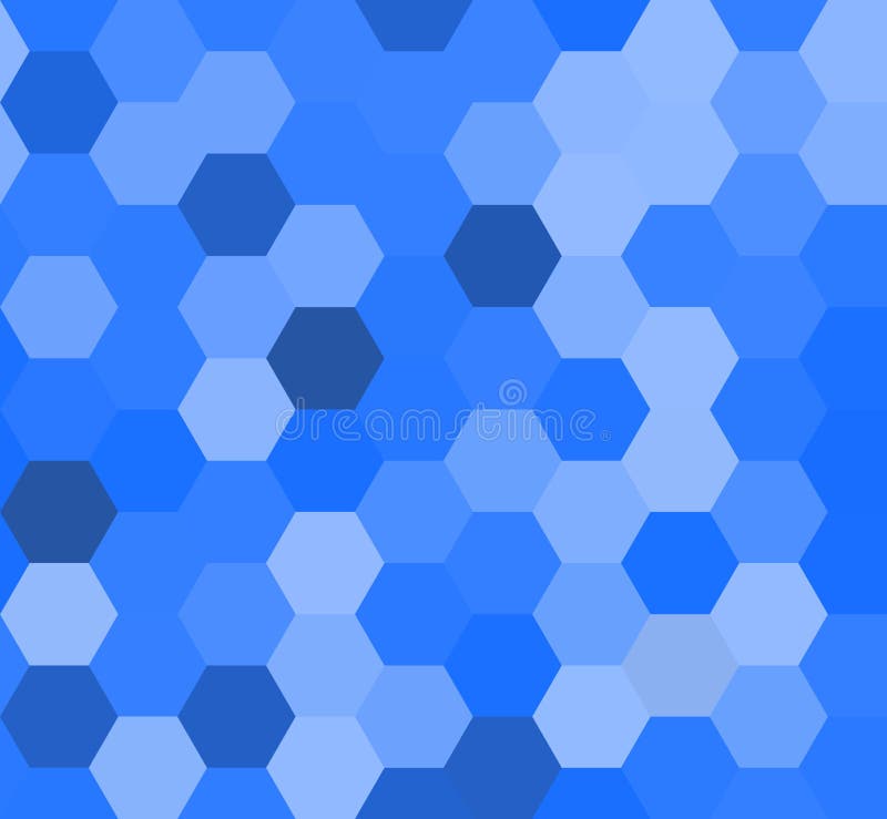 Hexagon seamless pattern stock illustration. Illustration of bright ...