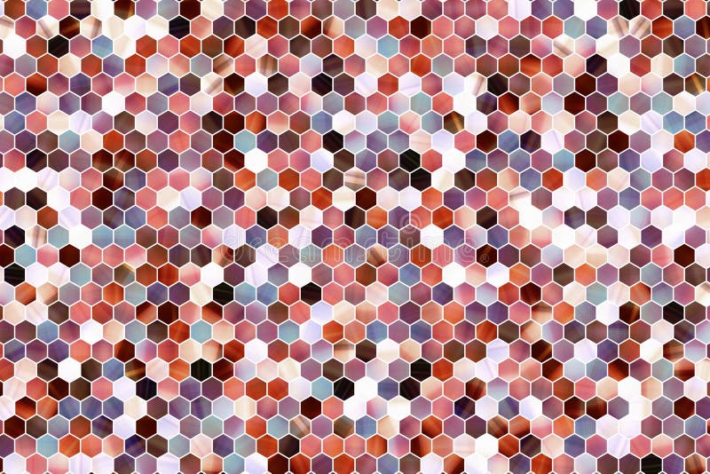 Hexagon Strip Colorful Pattern, Texture for Design Background. Stock ...