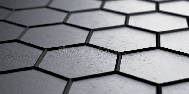 Hexagon Structure As Background - Illustration Stock Illustration ...