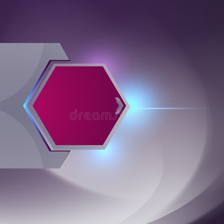 The Hexagon Theme for the Boad Case Televition Channel Hex Stock Vector ...