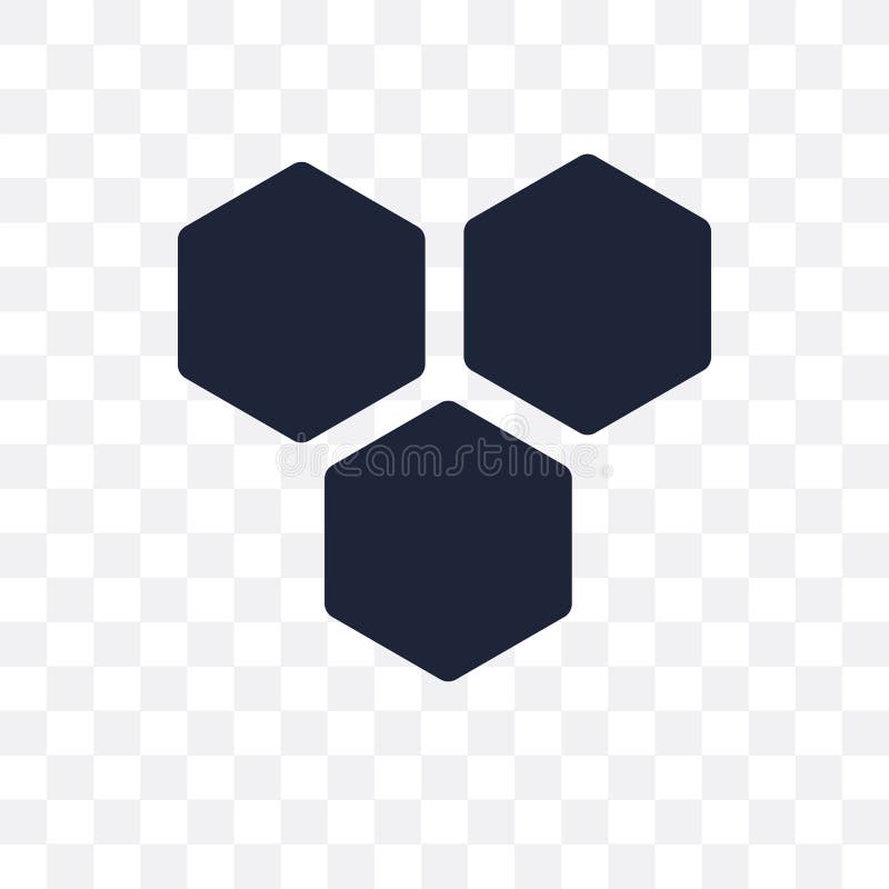 Hexagon Transparent Icon. Hexagon Symbol Design from Geometry Co Stock ...
