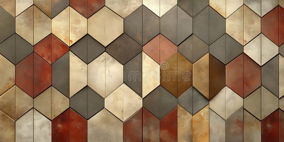Hexagon Wooden Pattern Background Image Rustic Texture for Design ...