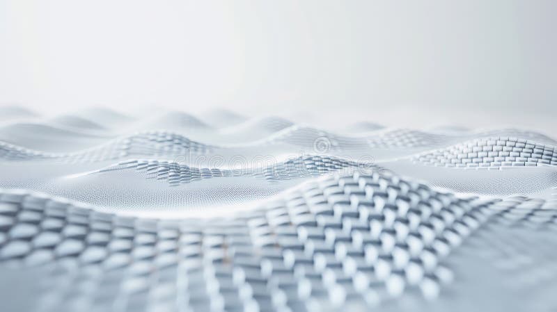 Hexagonal Connections: a Perspective View Stock Photo - Image of ...