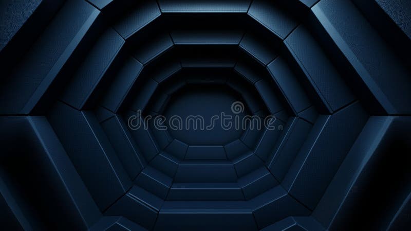 Hexagonal Dark Blue Navy Background Texture for Space and Technology ...
