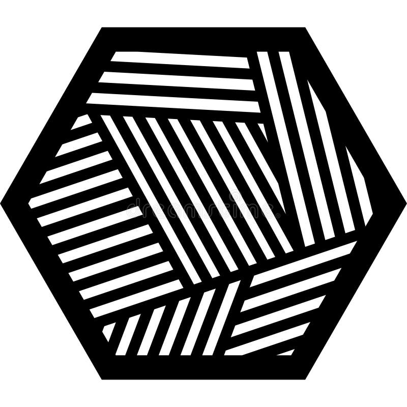 Hexagonal Decorative Coaster Design. Laser Cut Coaster. Laser Cutting ...