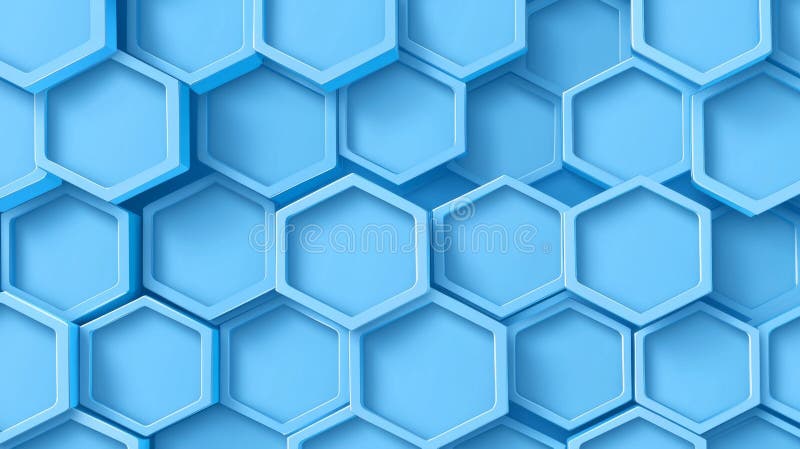 An Hexagonal Honeycomb or Honey Grid Tiled Background Made with Light ...