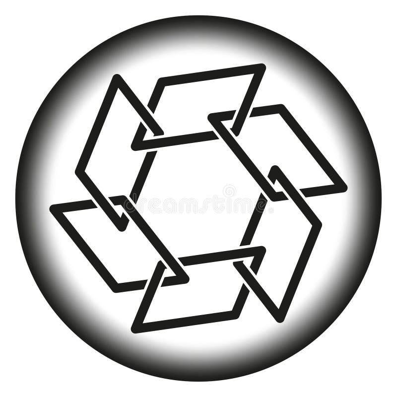 Abstract Closed Padlock on Technology Hi Tech Background. Stock Vector ...