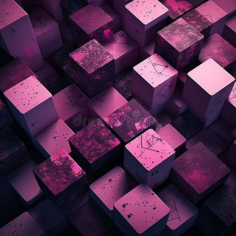 Hexagonal Material Science Abstract Background for Scientific Research ...