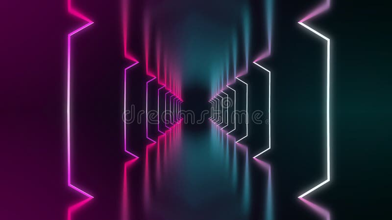 Hexagonal Neon Background in Purple Blue Colors. Tech Background ... Hexagonal Neon Background in Purple Blue Colors. Tech Background ...