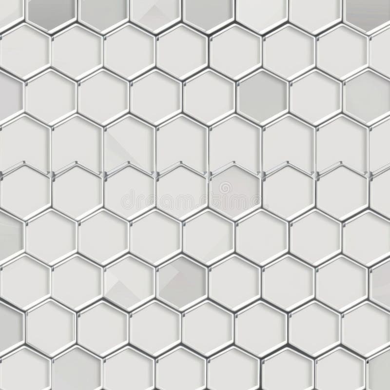 Hexagonal Pattern in High-Resolution Design Stock Illustration ...