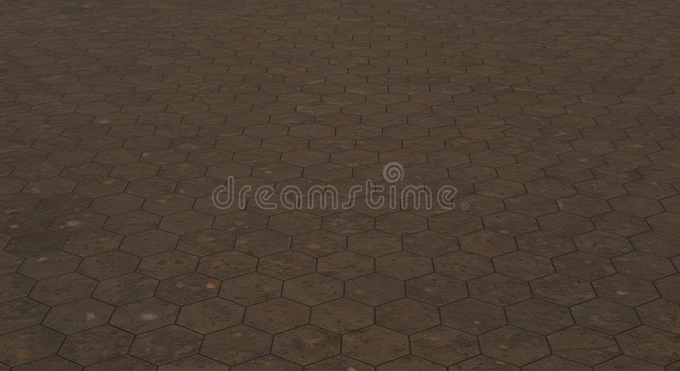 Hexagonal pavement texture stock illustration. Illustration of professional - 385075598