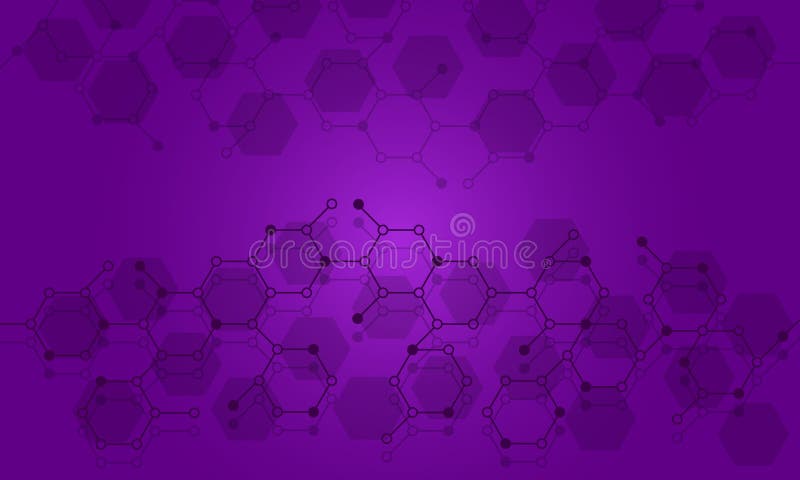 Hexagonal Red Background with Process Flow Chart Stock Vector ...
