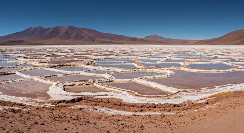 Hexagonal Salt Flats in Salta, Argentina, Create a Striking Pattern ...