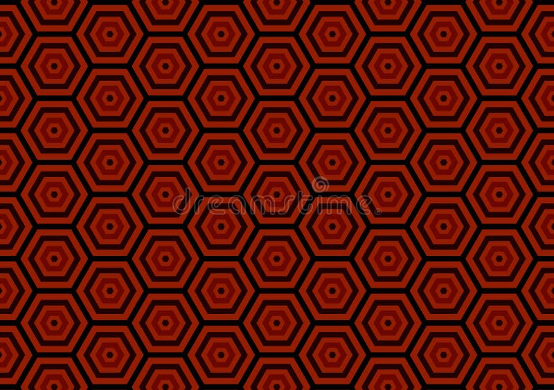 Hexagonal Seamless Geometric Shape Patterns Background Design Stock ...