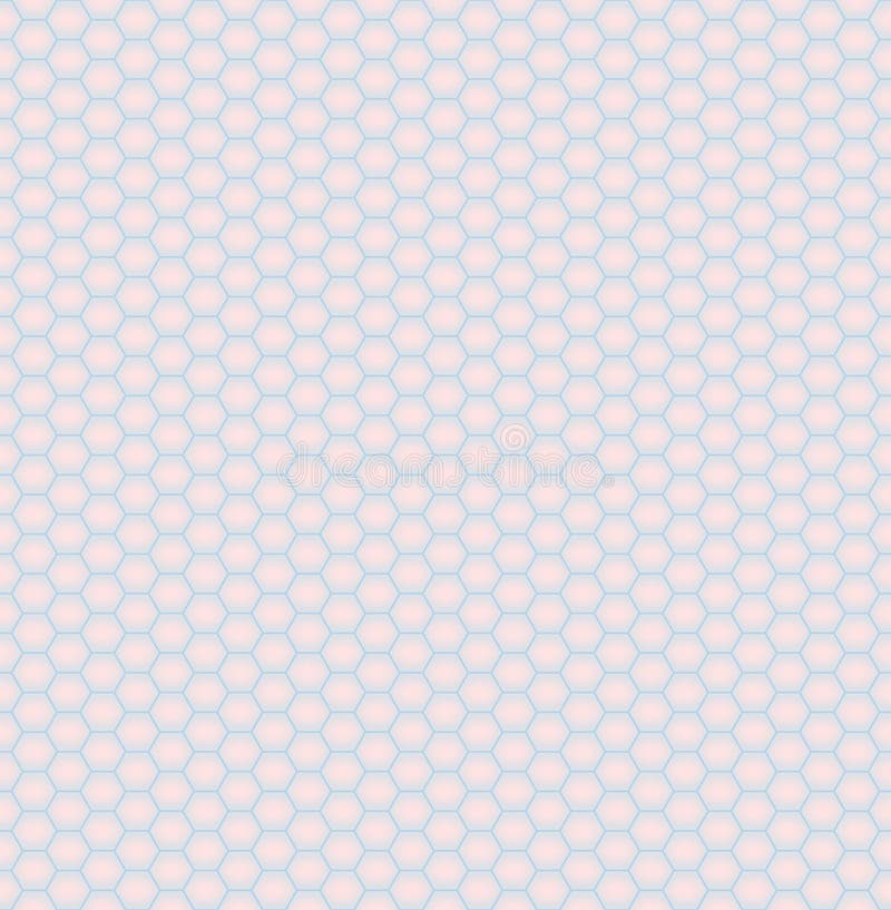 Hexagonal seamless pattern stock illustration. Illustration of tile ...