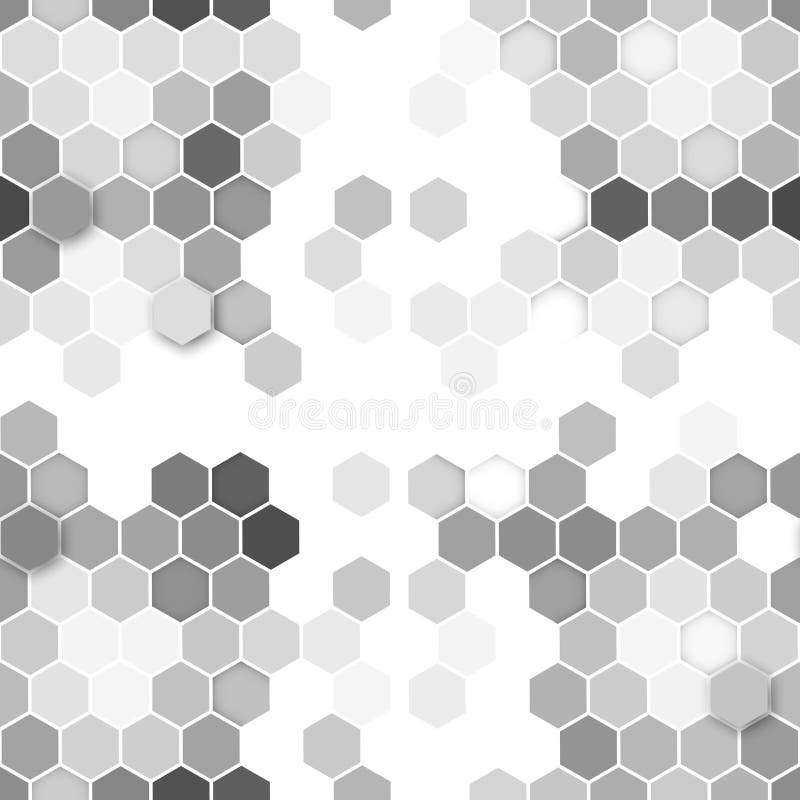 Gray Hexagonal Net Stock Illustrations – 607 Gray Hexagonal Net Stock ...