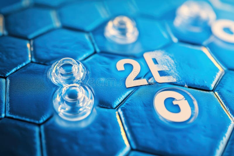 Hexagonal Technology Conceptual Art Stock Illustration - Illustration ...