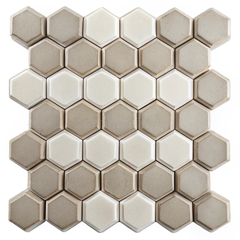 Hexagonal Tile Design stock illustration. Illustration of technology ...