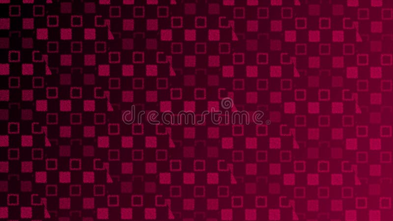 Hexagonal Tile Mirroring Magenta Red Color Square Pattern Background ...