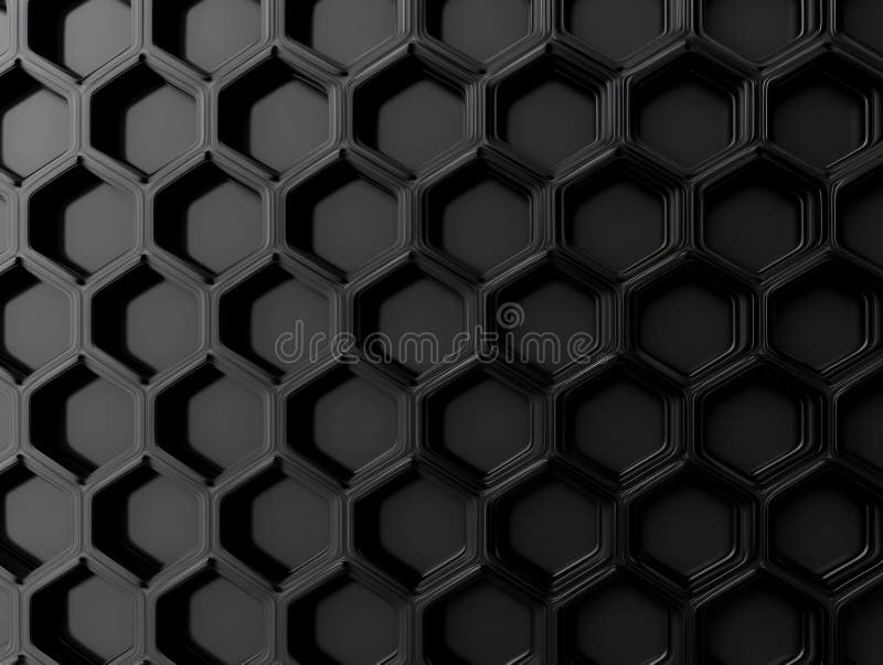 Hexagonal Tile Pattern stock illustration. Illustration of detailed ...