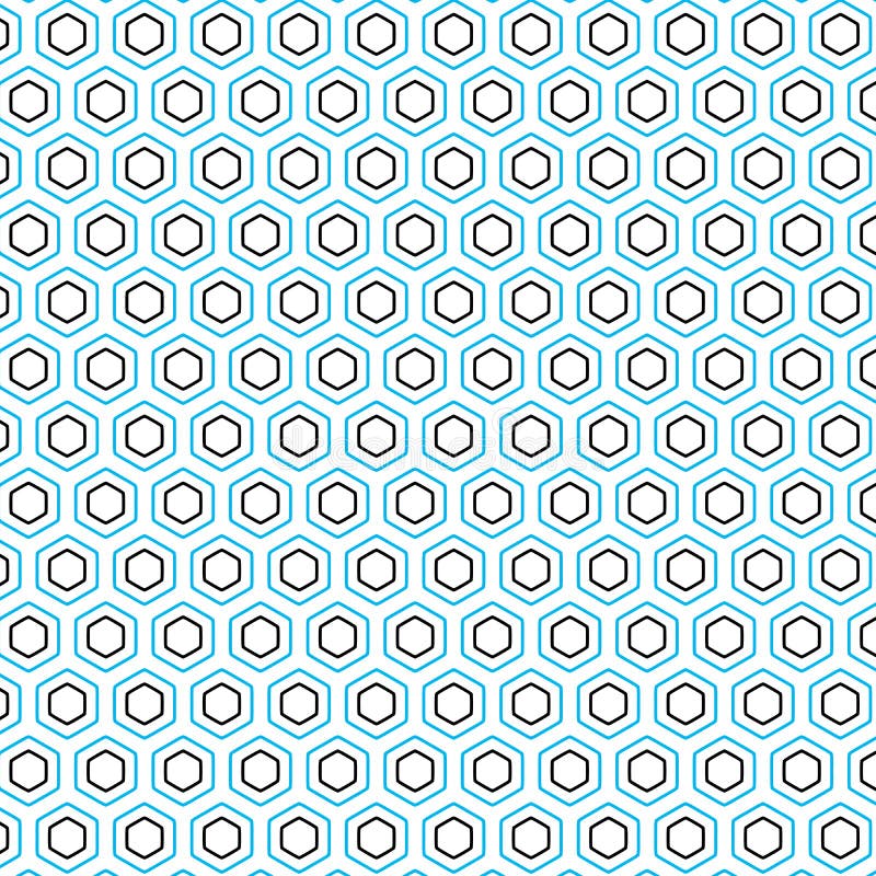 Hexagonal Unique Simple Hexagonal Pattern Background Stock Vector ...
