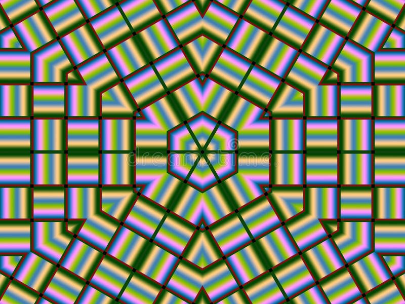 Hexagonal weave stock illustration. Illustration of formation - 152955613