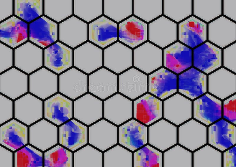 Beveled Hexagons Stock Illustrations – 3 Beveled Hexagons Stock ...