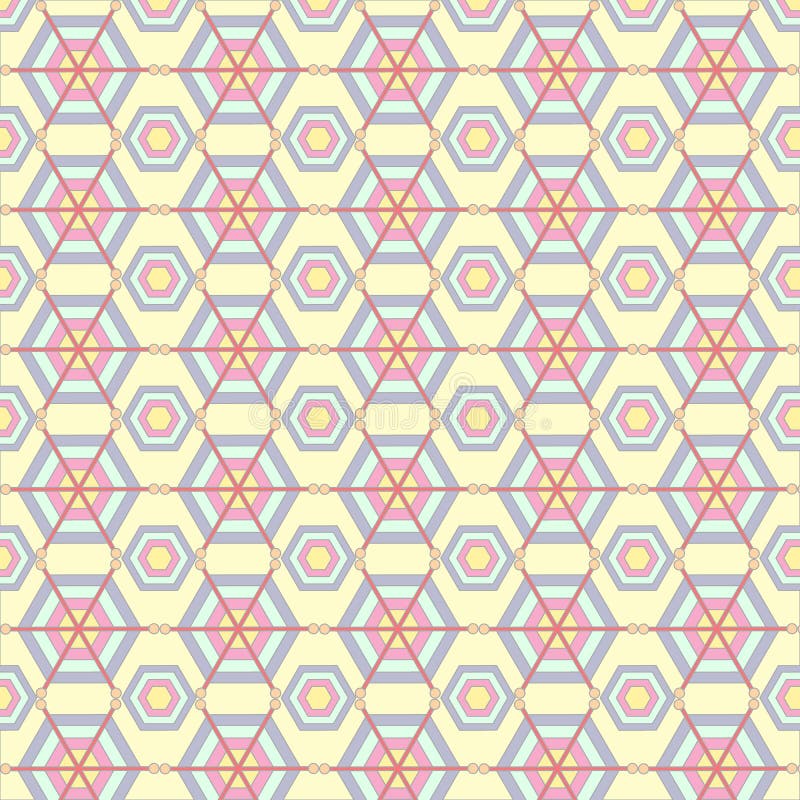 Hexagons Texture. Seamless Geometric Pattern. Vector Art. Stock Vector ... Hexagons Texture. Seamless Geometric Pattern. Vector Art. Stock Vector ...