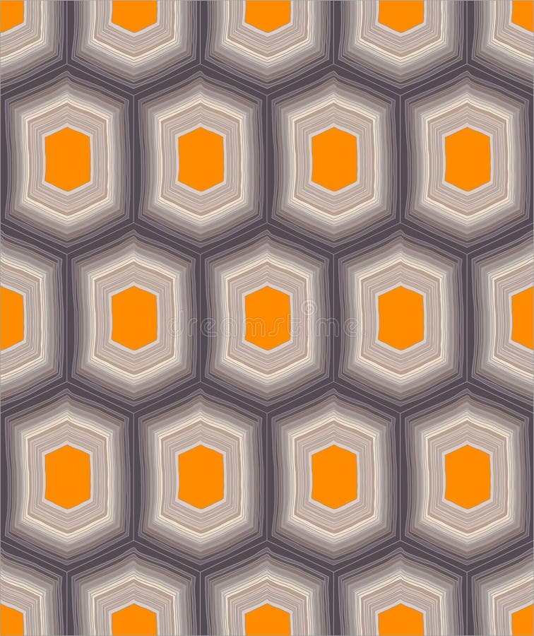 Hexahedron Seamless Pattern Stock Vector - Illustration of printing ...