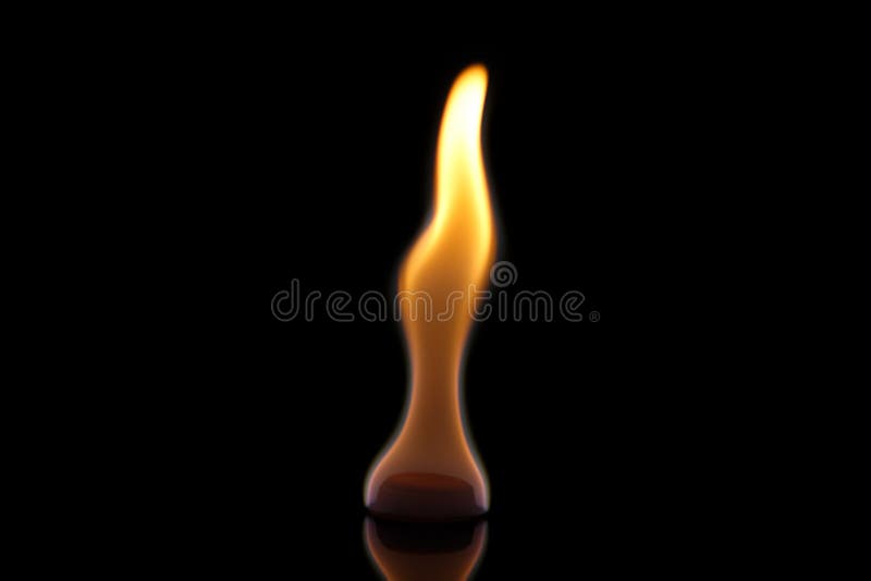 Hexamine Fuel Tablet Burn on a Black Background Stock Photo - Image of ...