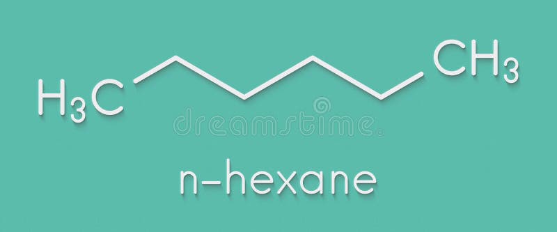 N Hexane Structural Formula