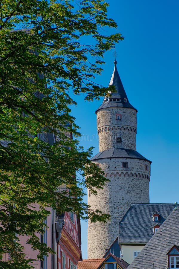 The Hexenturm (Witches Tower), Idstein, Germany Stock Image - Image of ...