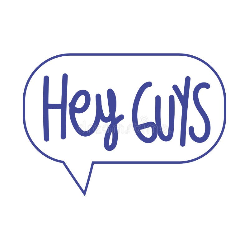 Hey Speech Bubble Isolated Icon Design Stock Vector - Illustration of ...