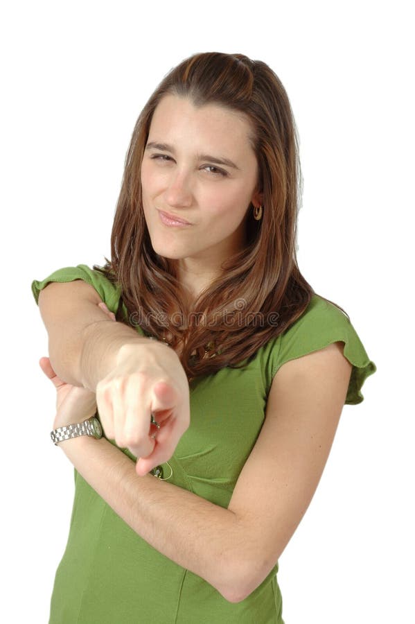 Hey You stock image. Image of hand, happy, educatoin, brunette - 639773