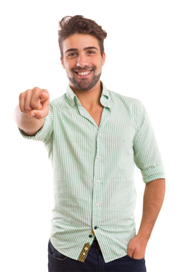 Hey you! stock photo. Image of casual, cheerful, caucasian - 42194368