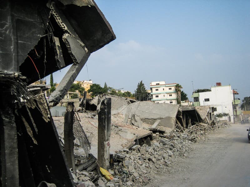 Hezbollah and Israel War in 2006 Stock Image - Image of conflict, hills ...