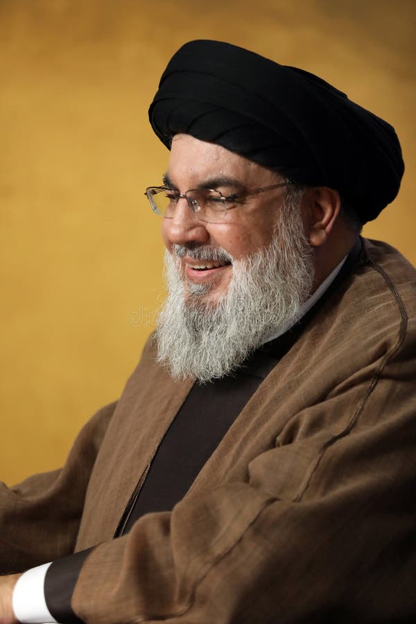 Hezbollah Leader Sayyed Hassan Nasrallah Editorial Image Image Of Hassan Iranian 299317140