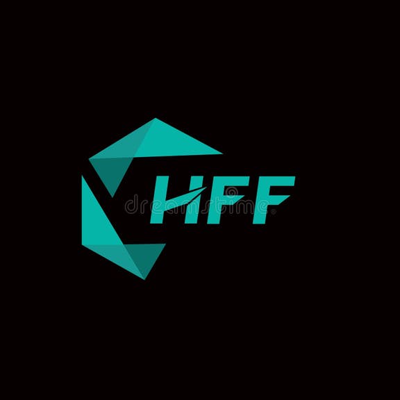HFF Creative Minimalist Letter Logo. HFF Unique Vector Initials ...