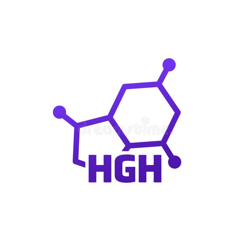 HGH Icon, Human Growth Hormone Vector Stock Vector - Illustration of ...
