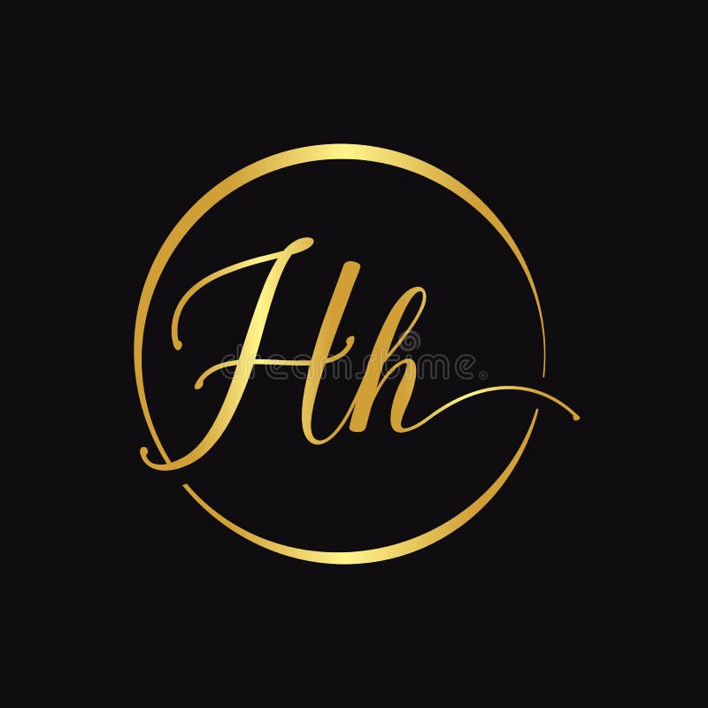 HD Script Logo Design Vector Template. Initial Calligraphy Letter HD ...
