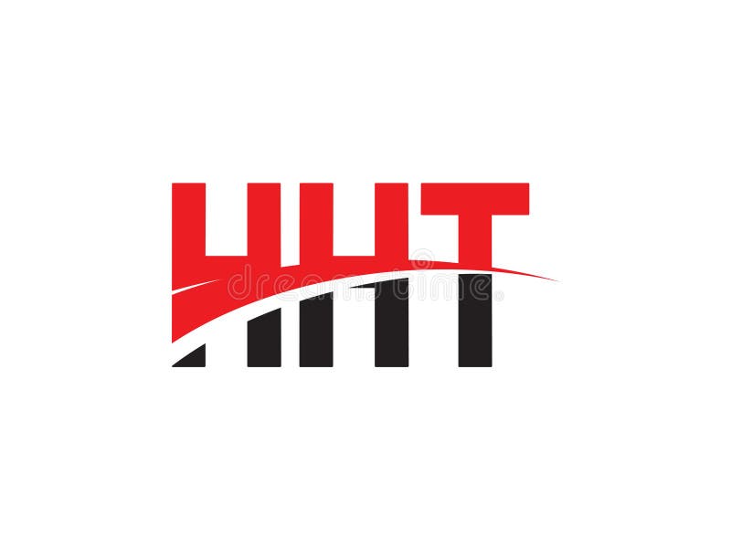 HHT Letter Initial Logo Design Vector Illustration Stock Vector ...