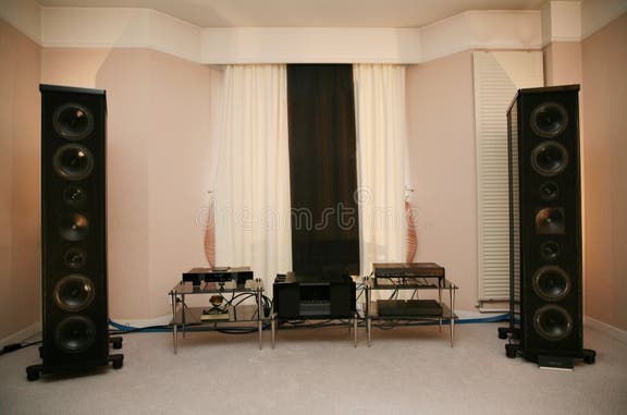Hi-fi music stock image. Image of music, audio, furniture - 2265003