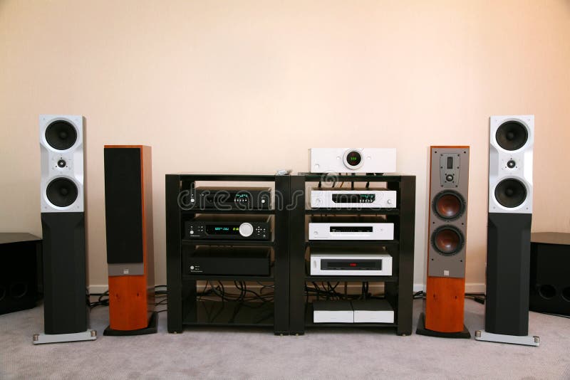 Hi-fi music stock image. Image of rubber, center, announcement - 2265105