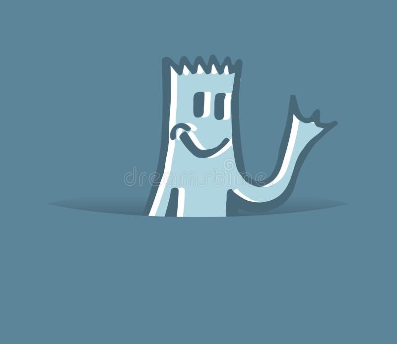 Smile friend stock vector. Illustration of drop, hold - 32278919