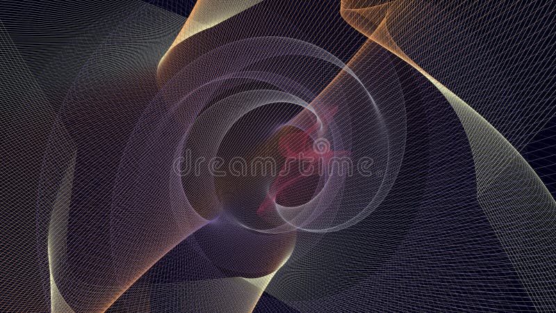 Hi-Res Gradient Network Wave Backgrounds Stock Illustration ...