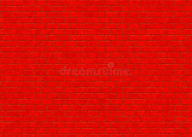 Hi-res Red Small Brick Wall Pattern with Noise Texture Stock ...