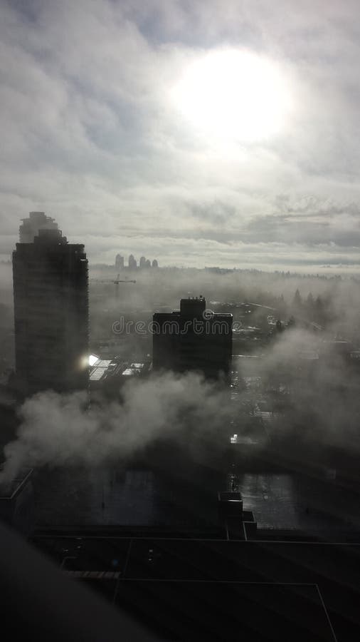 Above the clouds building stock photo. Image of rise - 106661286